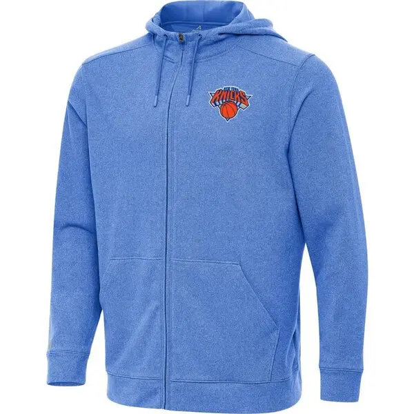 ANTIGUA New York Knicks Full-zip Hoodie Jacket