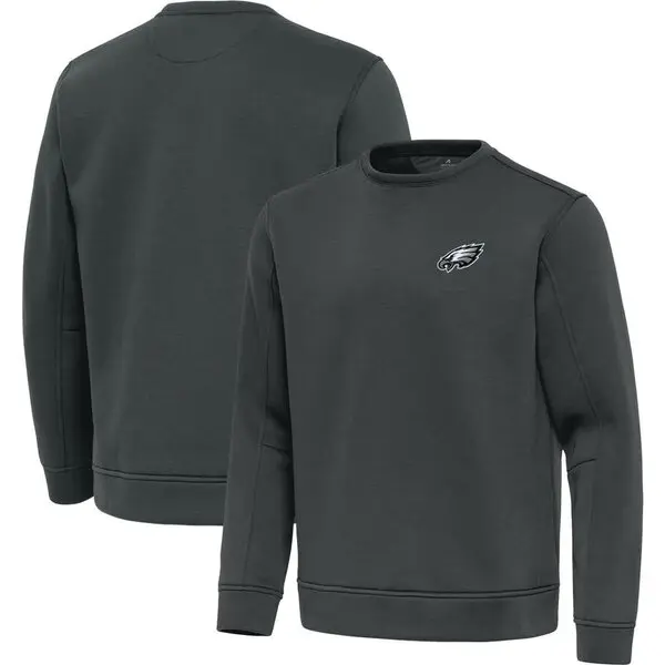 ANTIGUA Philadelphia Eagles Lightweight Pullover Sweatshirt