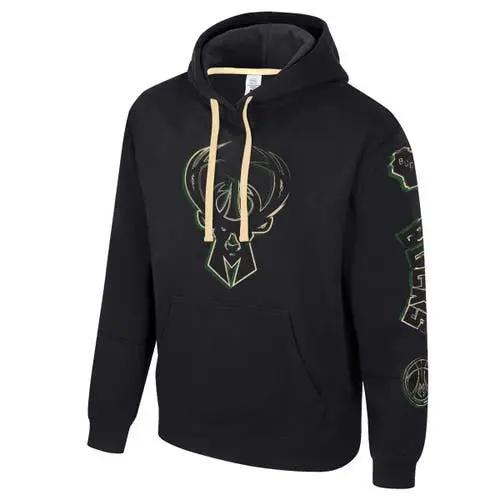 STADIUM ESSENTIALS Milwaukee Bucks Elementized Pullover Hoodie