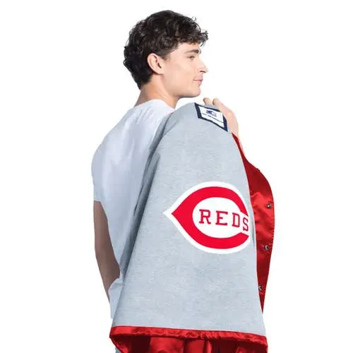 STARTER Cincinnati Reds Cooperstown Collection Coaches Jacket