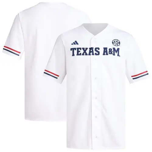 Adidas Texas A&m Aggies Replica Baseball Jersey By