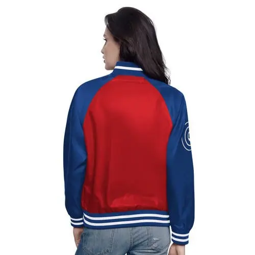 STARTER Chicago Cubs Home Run Varsity Jacket