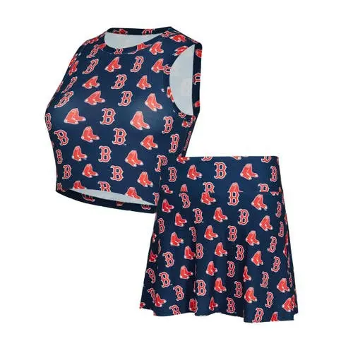 CONCEPTS SPORT Knit Tank Top & Skort Set