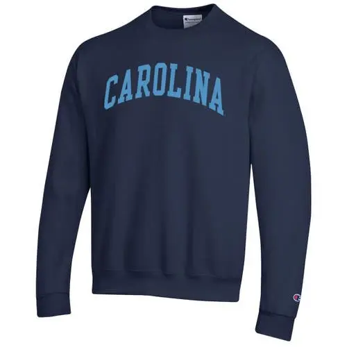 Champion North Carolina Tar Heels Basic Arch Fleece Pullover Sweatshirt