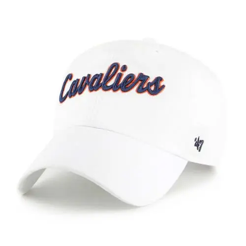 '47 Virginia Cavaliers Vault Clean Up Adjustable Hat - White