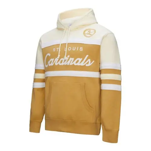 Mitchell & Ness St. Louis Cardinals Head Coach Pullover Hoodie