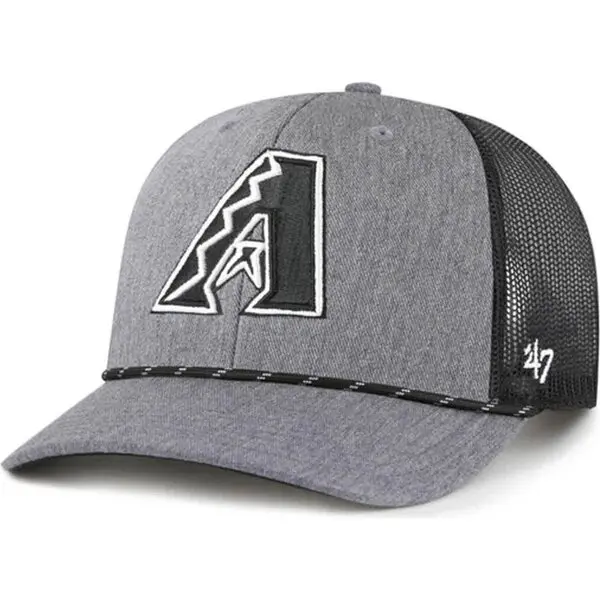 '47 Arizona Diamondbacks Carbon Rope Trucker Adjustable Hat