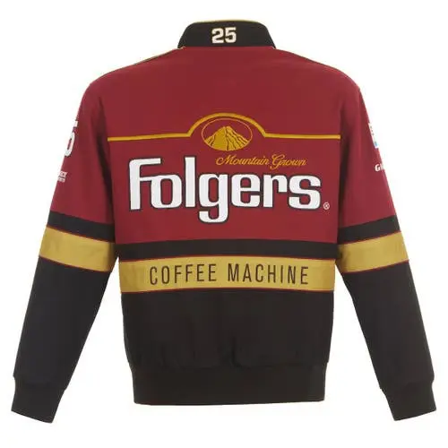 JH DESIGN Tim Richmond Folgers Twill Uniform Full-snap Jacket