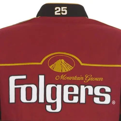 JH DESIGN Tim Richmond Folgers Twill Uniform Full-snap Jacket