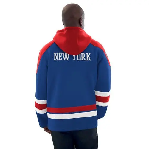 STARTER New York Rangers Hockey Pullover Hoodie