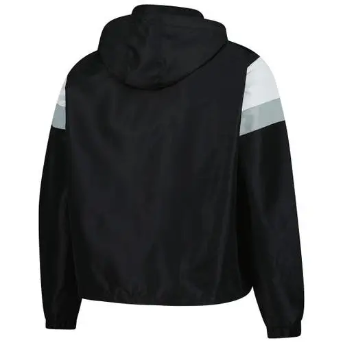 Profile Chicago Cubs Quarter-zip Anorak Hooded Jacket