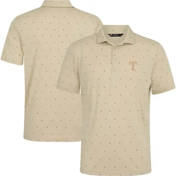 LEVELWEAR Texas Rangers Vision Polo - Cream
