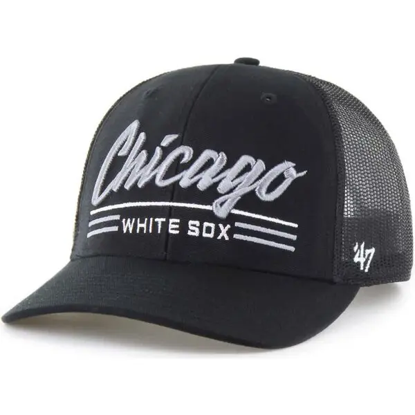 '47 Chicago White Sox Garner Trucker Adjustable Cap