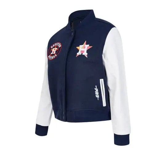 PRO STANDARD Houston Astros Game Day Classics Varsity Jacket