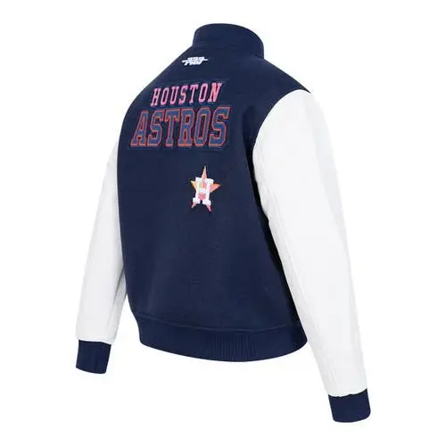 PRO STANDARD Houston Astros Game Day Classics Varsity Jacket