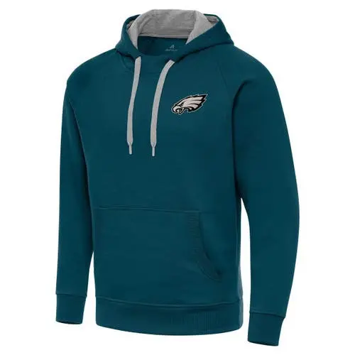 ANTIGUA Philadelphia Eagles Victory Pullover Hoodie