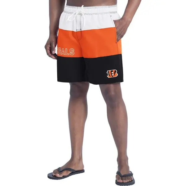 G-III SPORTS BY CARL BANKS Sunrise Volley Swim Shorts - Black