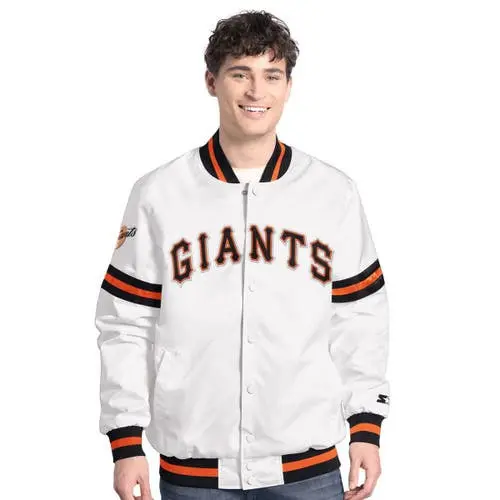 STARTER San Francisco Giants Cooperstown Scout Varsity Jacket