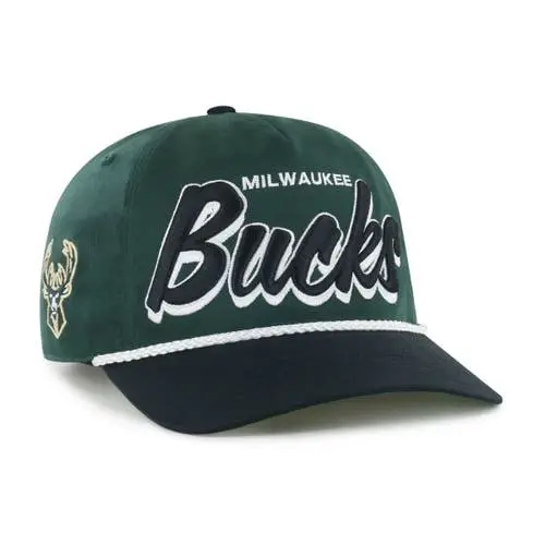 '47 Milwaukee Bucks Dropshadow Rope Hitch Adjustable Cap