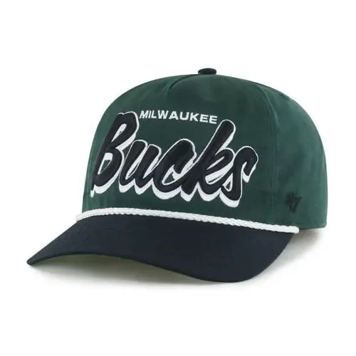 '47 Milwaukee Bucks Dropshadow Rope Hitch Adjustable Cap