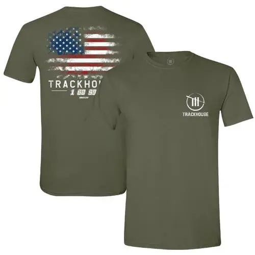 TRACKHOUSE RACING TEAM COLLECTION Trackhouse Racing Flag T-shirt