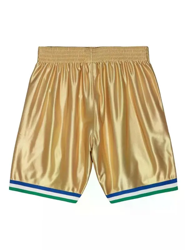 Mitchell & Ness Nba Dallas Mavericks 1998 75th Swingman Shorts - Gold