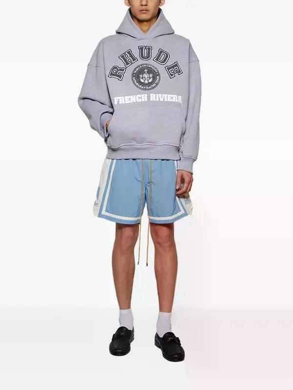 Rhude Panelled Shorts - Blue