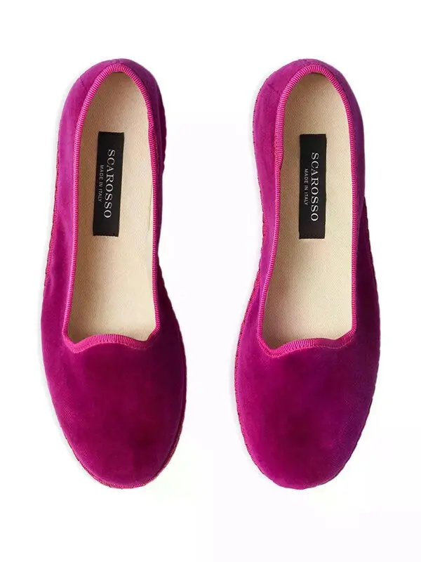 SCAROSSO Valentina Velvet Slippers