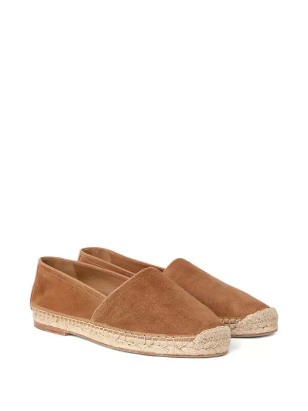 Brunello Cucinelli Suede Espadrille - Brown