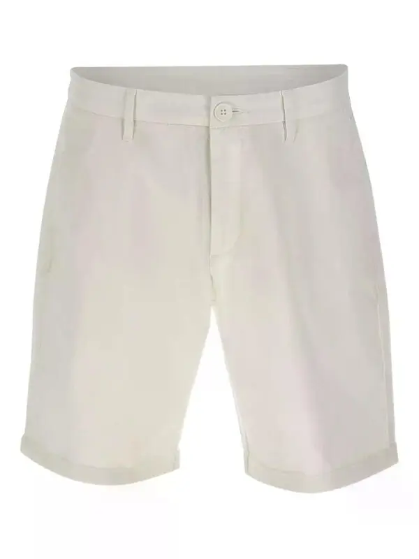 SUN 68 Turn-up Cuff Shorts - White