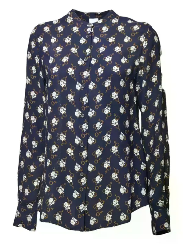 Aspesi Floral-print Button-up Shirt