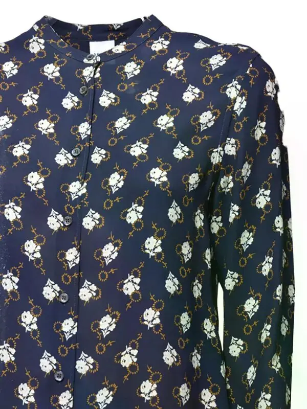Aspesi Floral-print Button-up Shirt