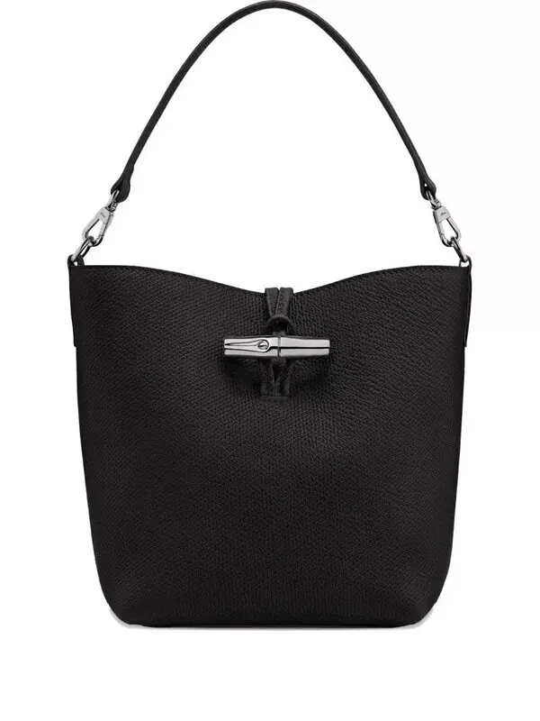 Longchamp Le Roseau Bucket Bag - Black