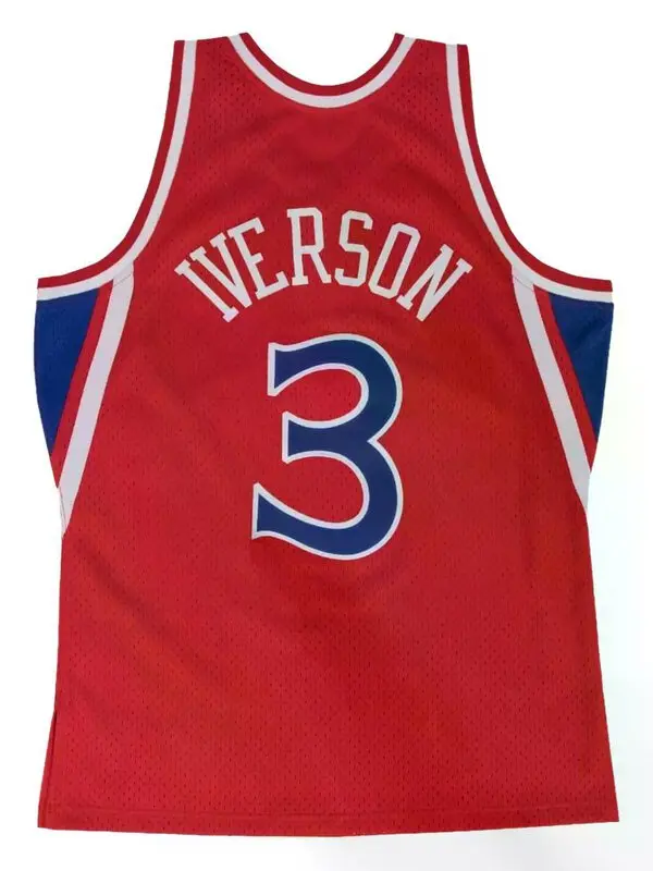 Mitchell & Ness X Nba 76ers '96 Allen Iverson Swingman Road Tank Top - Red