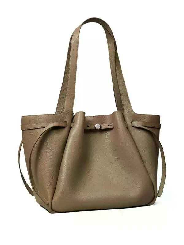 Tory Burch Romy Drawstring Shoulder Bag - Brown