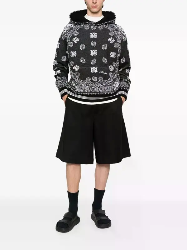 Amiri Bandana Hoodie