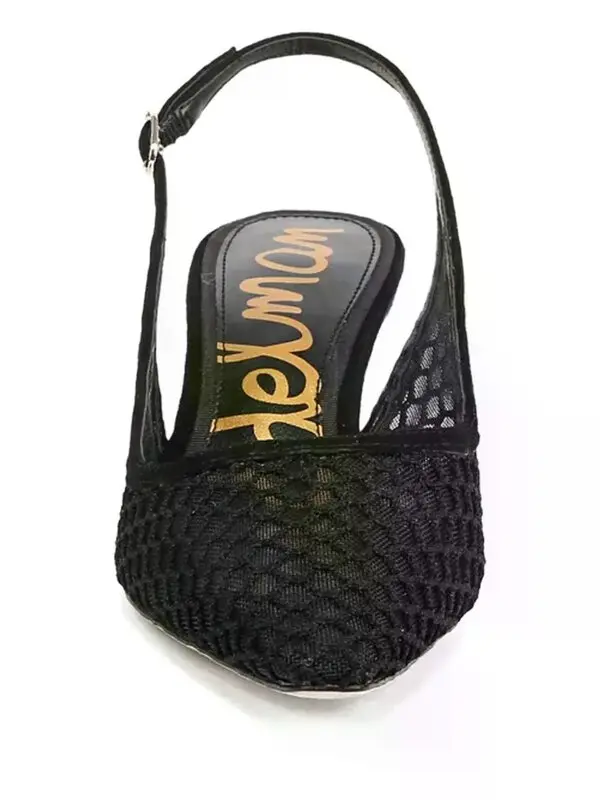Sam Edelman 40mm Hazel Mesh-paneled Slingback Pumps