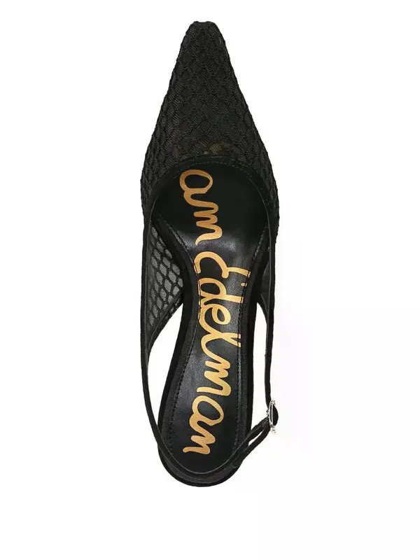 Sam Edelman 40mm Hazel Mesh-paneled Slingback Pumps