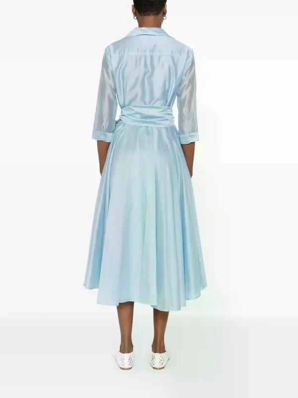 BLANCA VITA Aliia Midi Dress - Blue