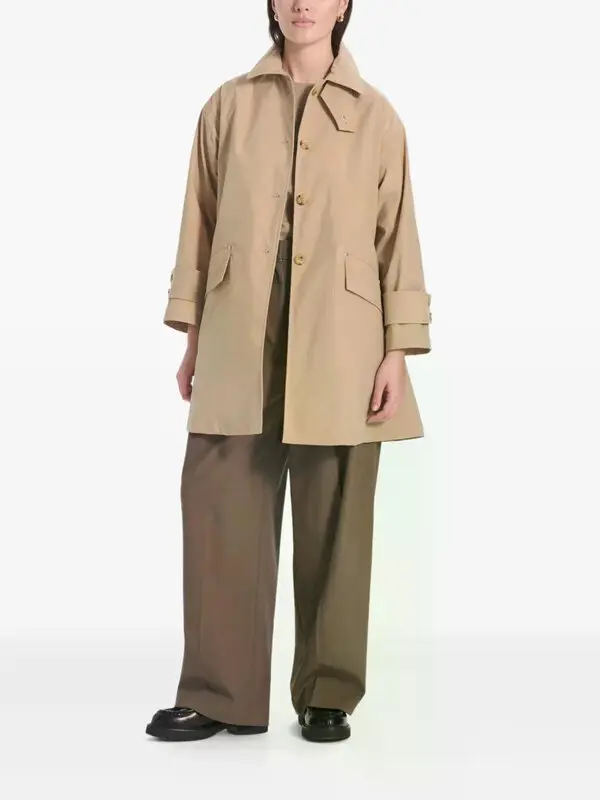 Mackintosh Humbie Button-up Coat - Neutrals