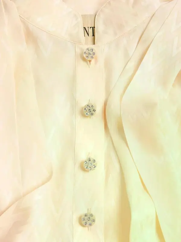 Valentino Garavani Silk Jacquard Blouse