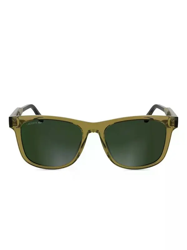 Lacoste Logo-print Sunglasses - Green