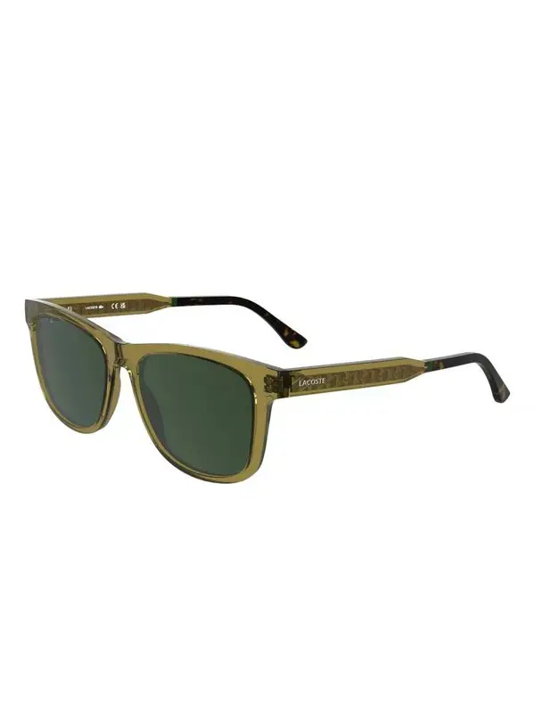 Lacoste Logo-print Sunglasses - Green
