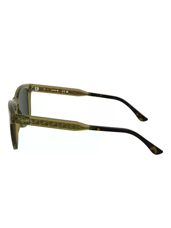Lacoste Logo-print Sunglasses - Green