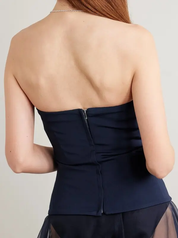 ESSE STUDIOS Illi Strapless Knitted Top