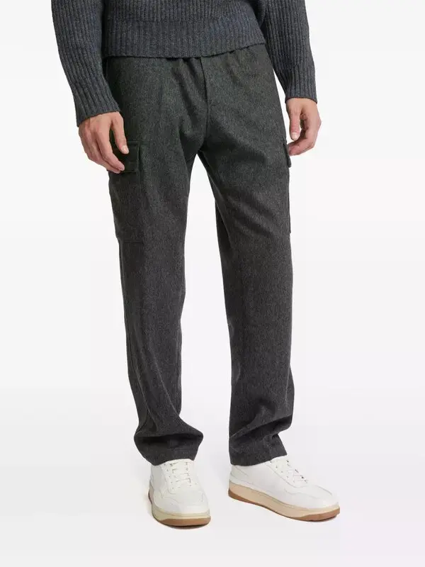 YVES SALOMON Knitted Tapered Trousers