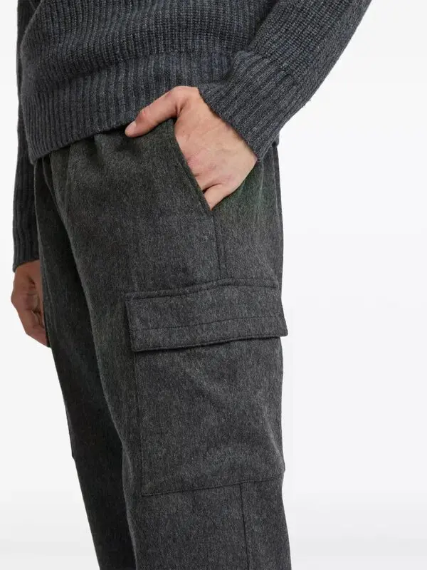 YVES SALOMON Knitted Tapered Trousers