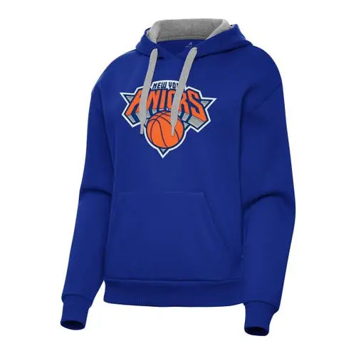 ANTIGUA New York Knicks Victory Pullover Hoodie