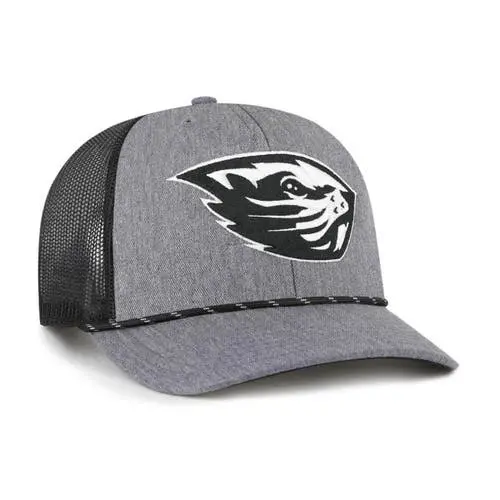 '47 Oregon State Beavers Carbon Rope Trucker Hat By