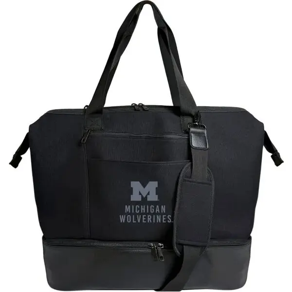 LOGO BRANDS Michigan Wolverines Weekender Tote
